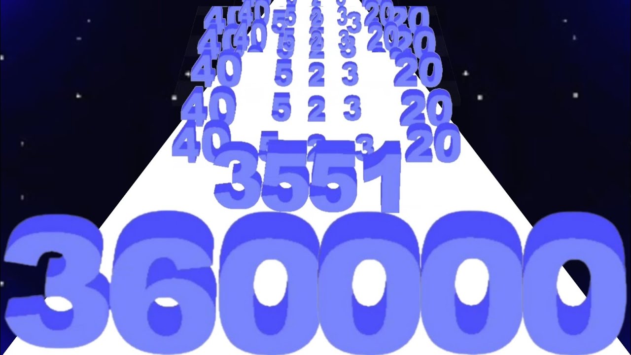 Number Rush: 2048 Challenge (Number Master) - YouTube