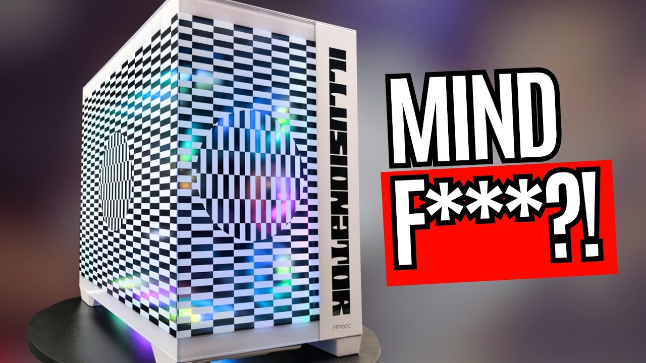Optical Illusion Customer PC - Middle of Video (Turns on) | Showcase ...