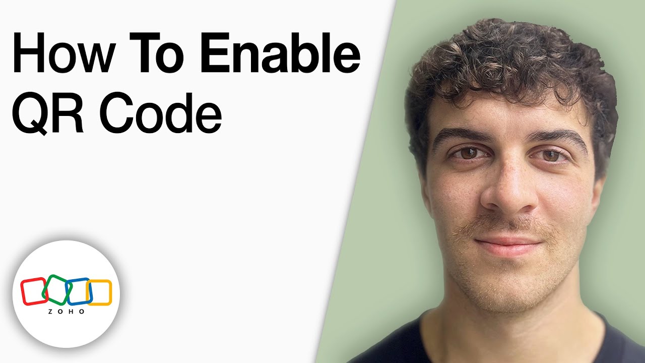 How To Enable QR Code on Zoho Invoices [2025 Full Guide] - YouTube