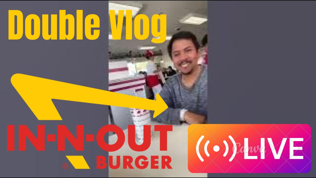 Going to IN N OUT BURGER with Marvin Hernandez & Tony96 Double Vlog - YouTube