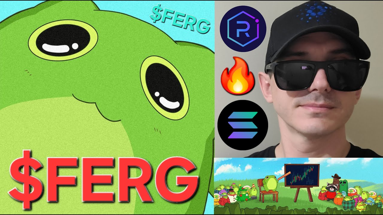 $FERG - FERG TOKEN CRYPTO COIN HOW TO BUY FROG MEMECOIN SOLANA RAYDIUM ...
