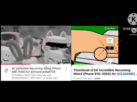 Mr Incredible Becoming Weird (Phase 816-1000) for @Amarican_Ball - YouTube