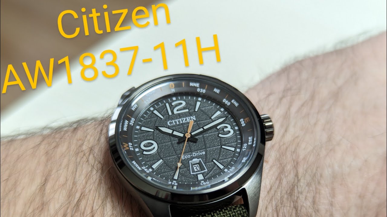 CITIZEN AW1837-11H UNBOXING - YouTube