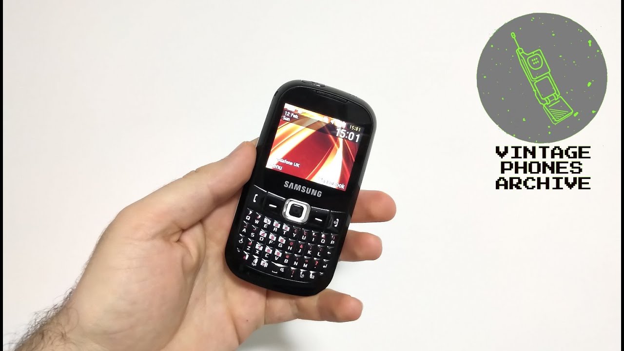 Samsung GT-B3210 CorbyTXT Mobile phone menu browse, ringtones, games ...