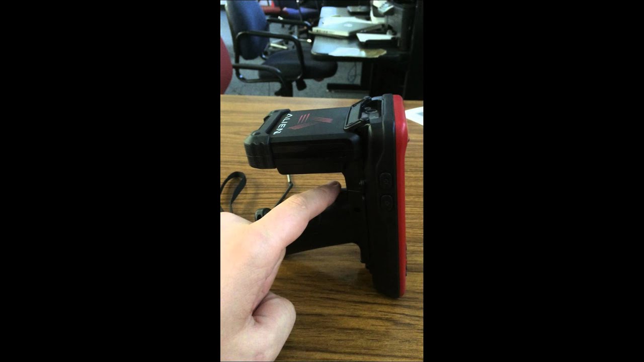 How to Work and Alien Handheld RFID Reader - YouTube