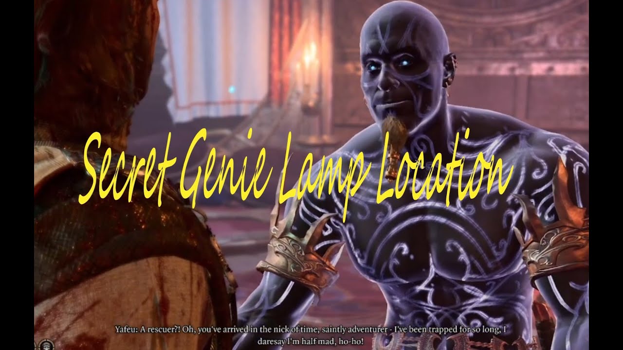How to find the Secret Genie Lamp - YouTube