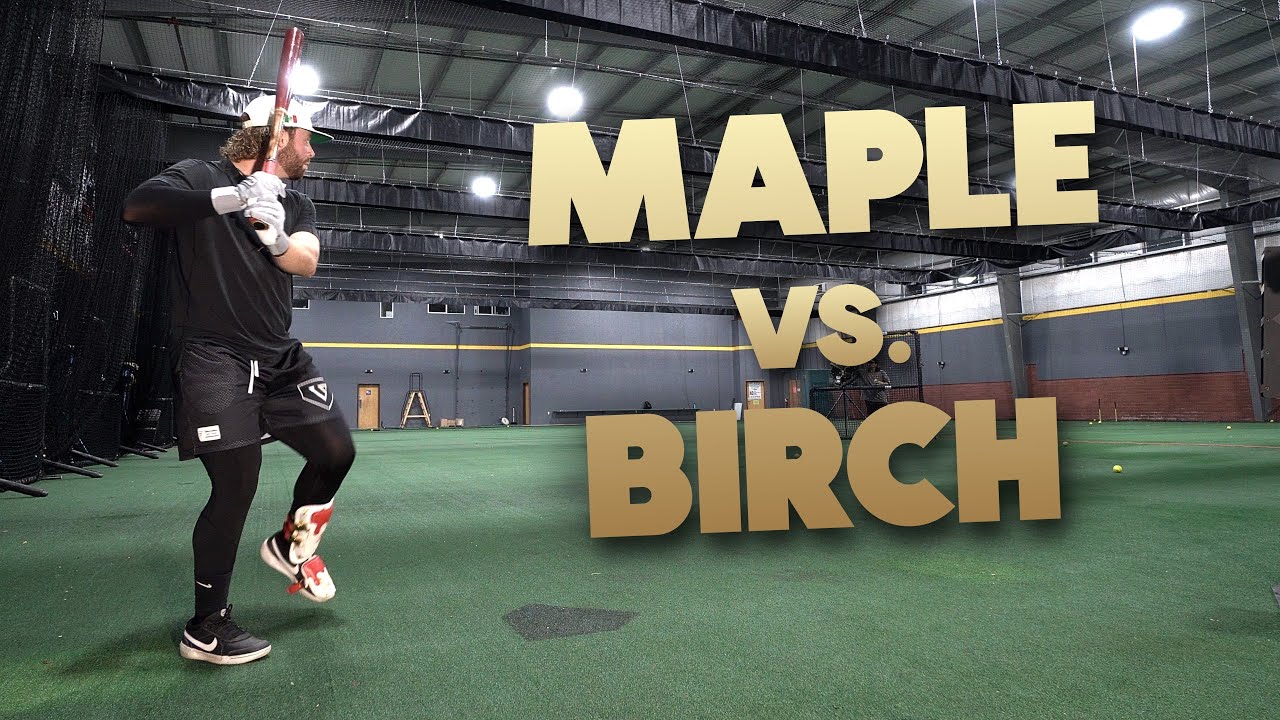 MAPLE vs. BIRCH | Wood Bat Review - YouTube
