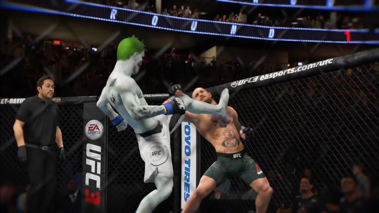 UFC Conor Mcgregor vs Joker Crazy match - YouTube