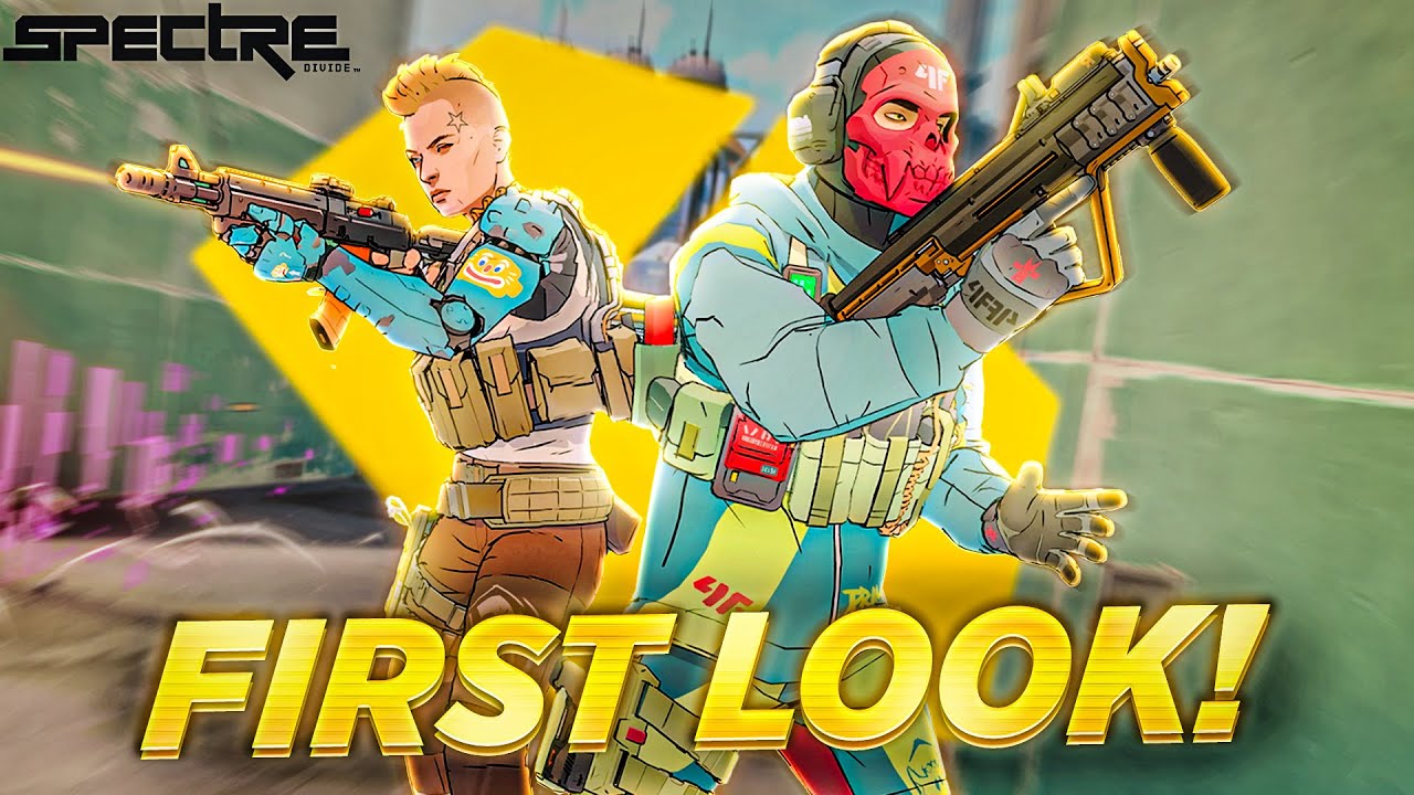 Spectre Divide FIRST LOOK! | Weapons, Skins, Sponsors, Customization ...