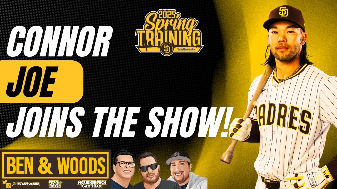 CONNOR JOE ON JOINING HIS HOMETOWN SAN DIEGO PADRES - YouTube