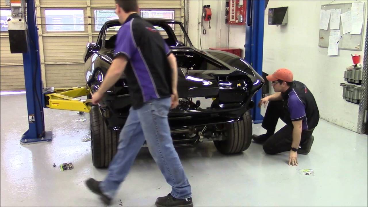 1963 Chevrolet Corvette Split Window Pro Touring Body Mount To Chassis ...