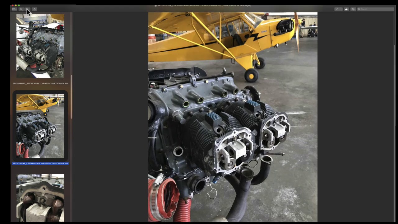 Piper Cherokee 140 - Cylinder Overhaul #1 and 3 - Part 2 - YouTube