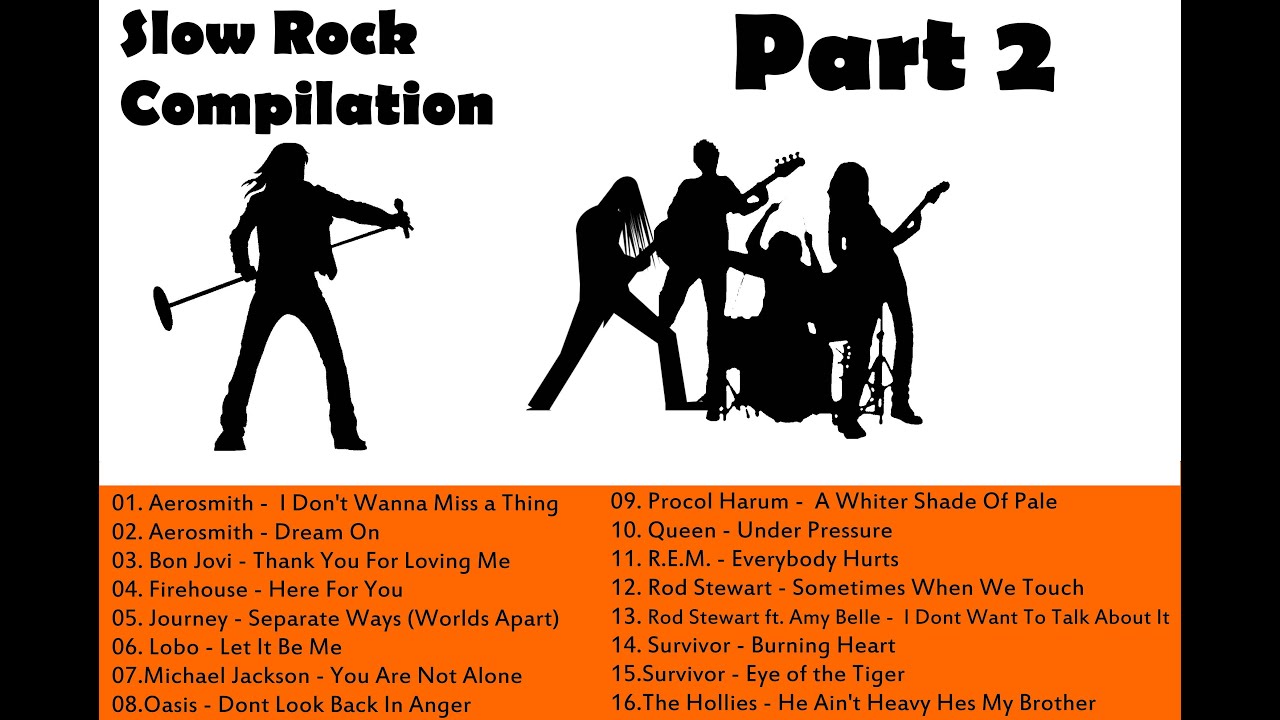 Nostalgia Lagu Slow Rock Barat '80s -'90an ~ Easy Listening [Part 2 ...