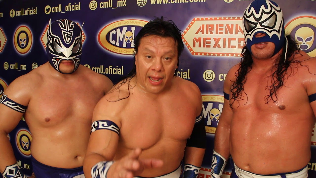 CMLL - ÚLTIMO GUERRERO, GRAN GUERRERO Y EUFORIA - EN CALIENTE - 10 - 05 ...
