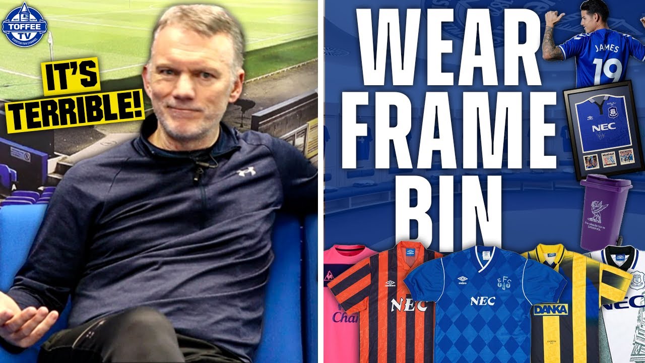 "It's The Worst Kit EVER!" | Baz Has His Say on Iconic Everton Shirts ...