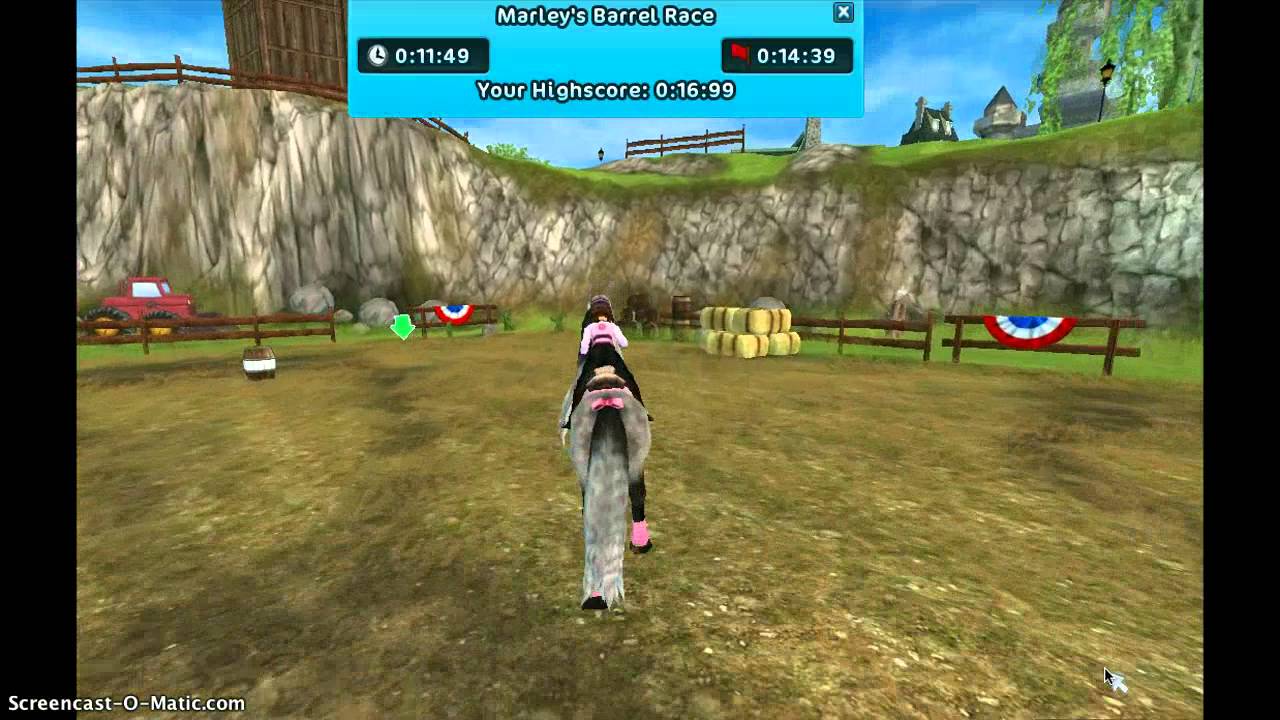 SSO-Marley Barrel Race - YouTube