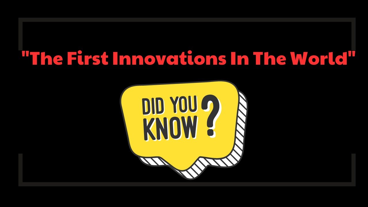 6.1.Awakening the Past Exploring the First Innovation - YouTube