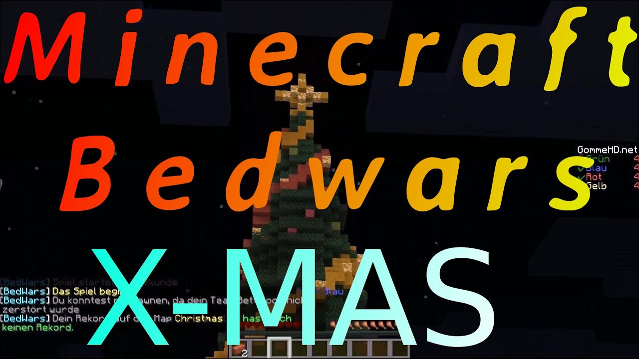 Neue Map Christmas ~ Lets Play Minecraft Bedwars ~ [German/HD] - YouTube