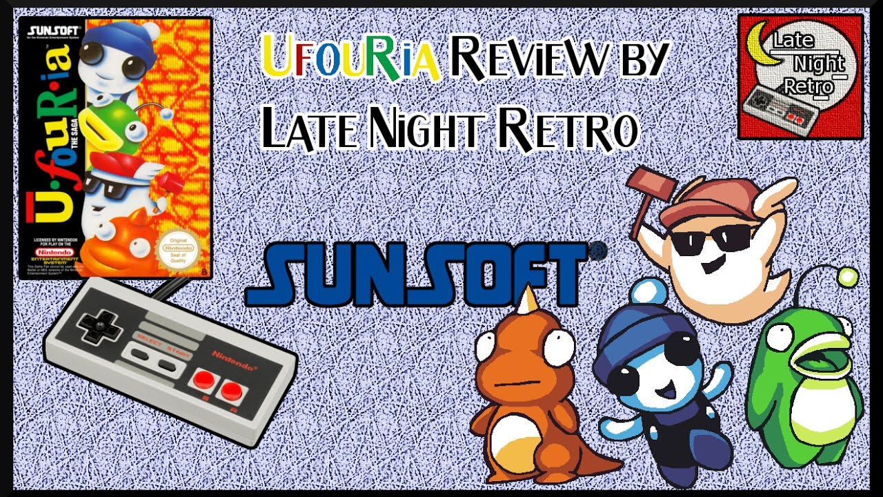 Ufouria (NES) A Review by Late Night Retro - YouTube