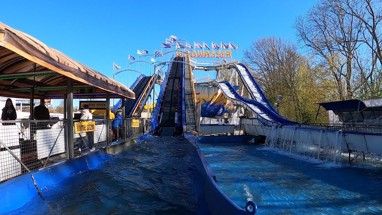Wildwasser Bergmann Onride Nürnberger Frühlingsfest 2022 - YouTube