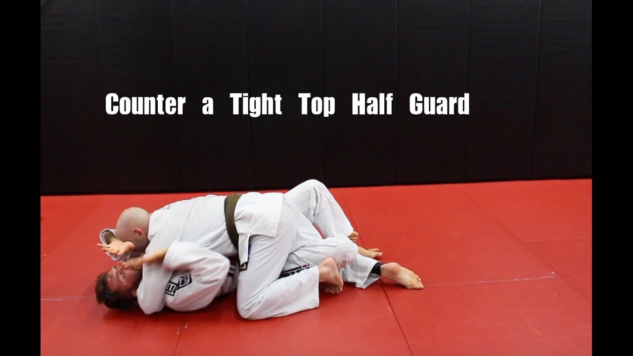 Counter a Tight Top Half Guard ( Sweep / Off-Balance Technique ) - YouTube