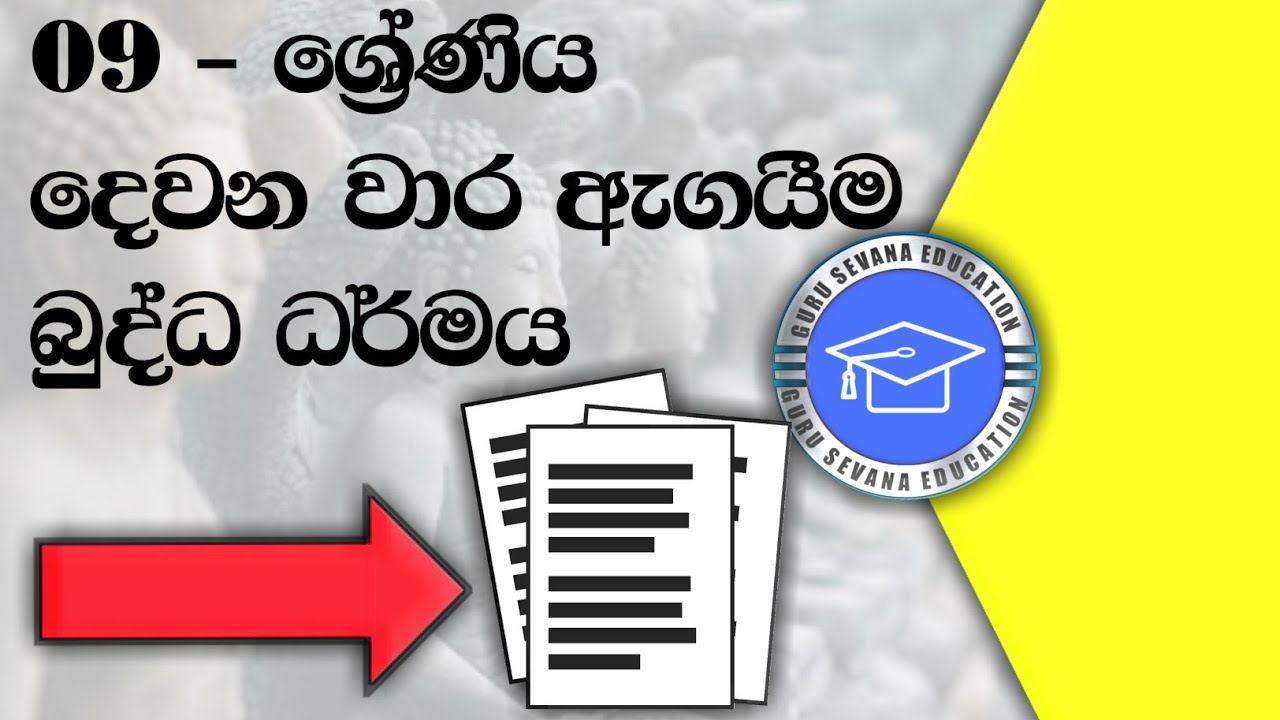 Grade 9 Past Papers Buddhism