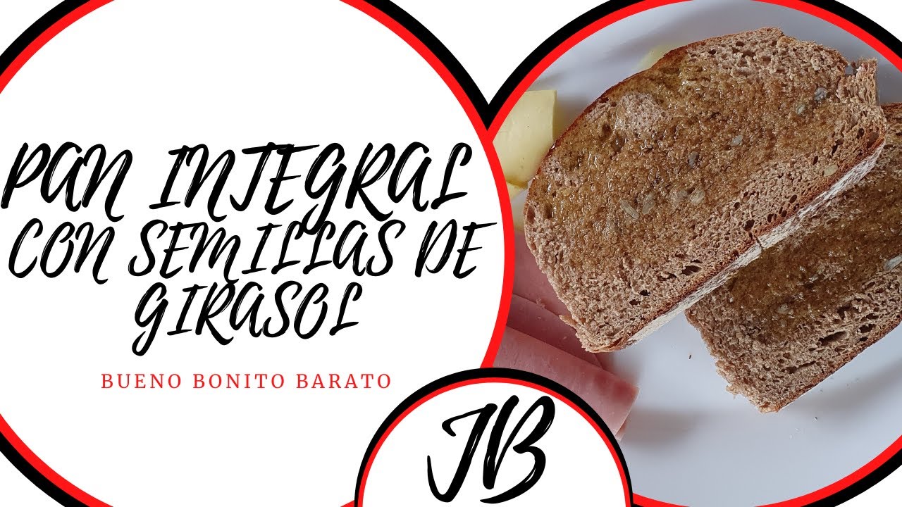 Pan Integral 100% y Casero [saludable,RÁPIDO,ECONÓMICO] - YouTube