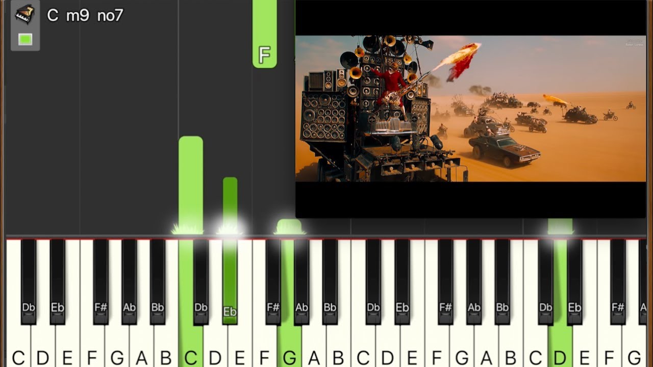 Mad Max theme - how to play [Easy version] - YouTube