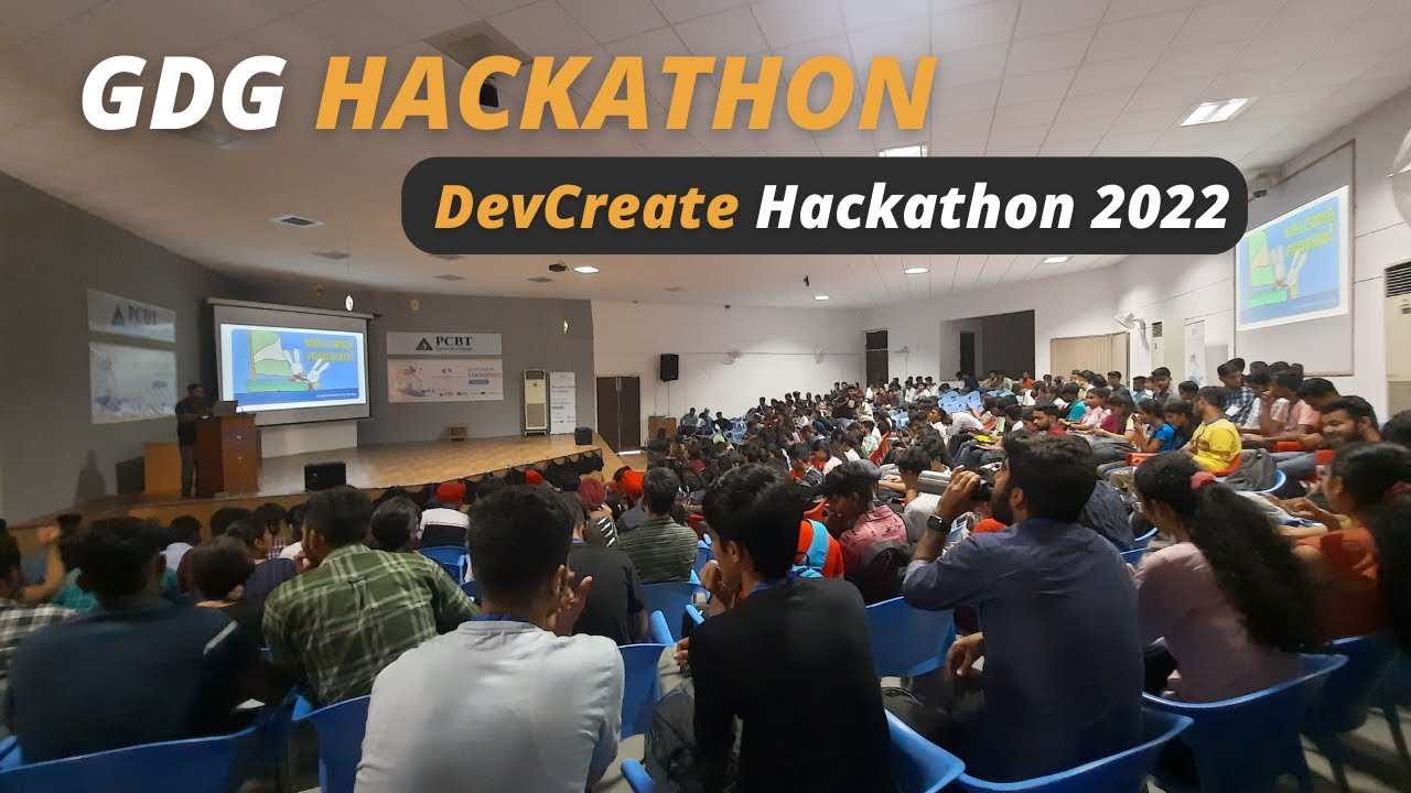 GDG Hackathon - DevCreate Hackathon😇 - YouTube