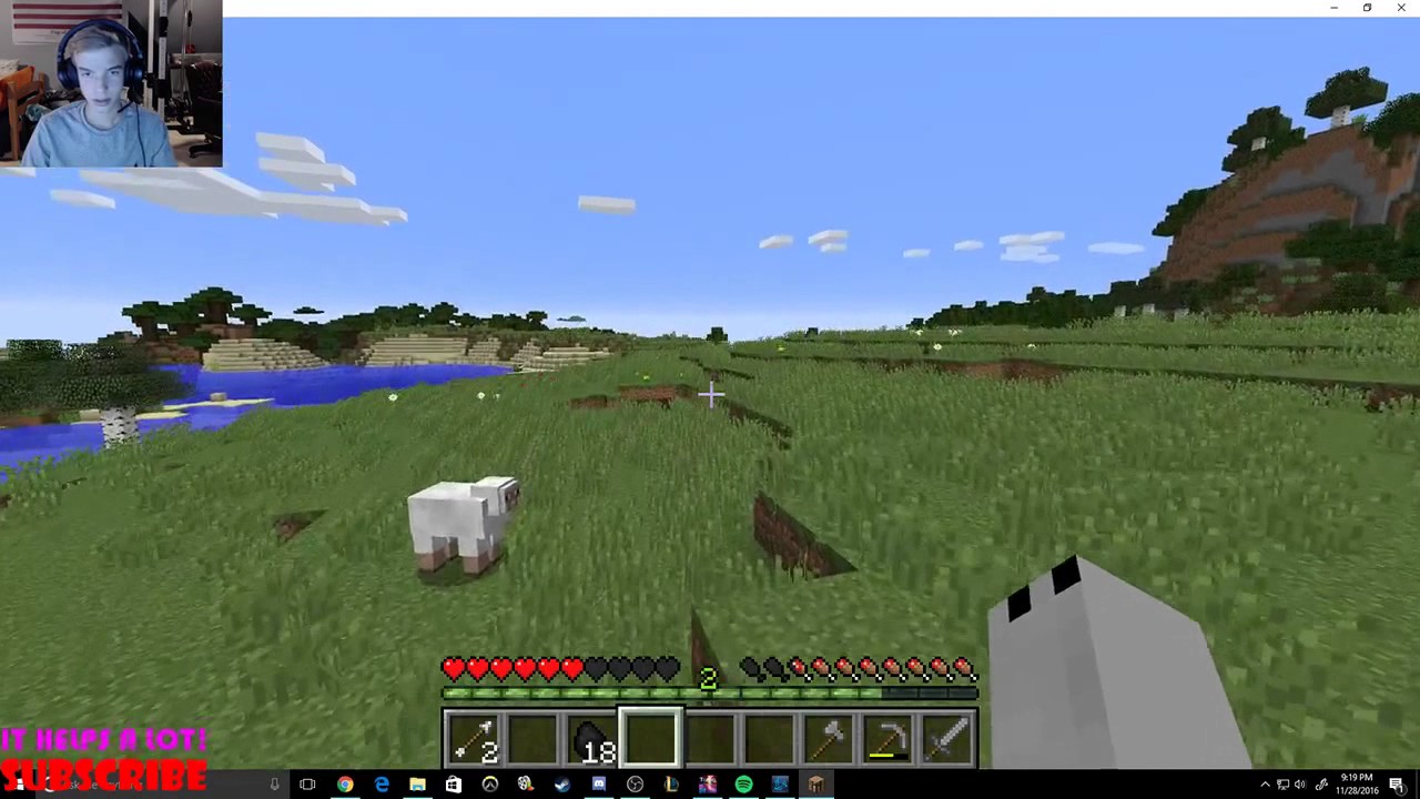 MINECRAFT SURVIVAL EPISODE #1!! --- GATHERING RESOURCES!! - YouTube
