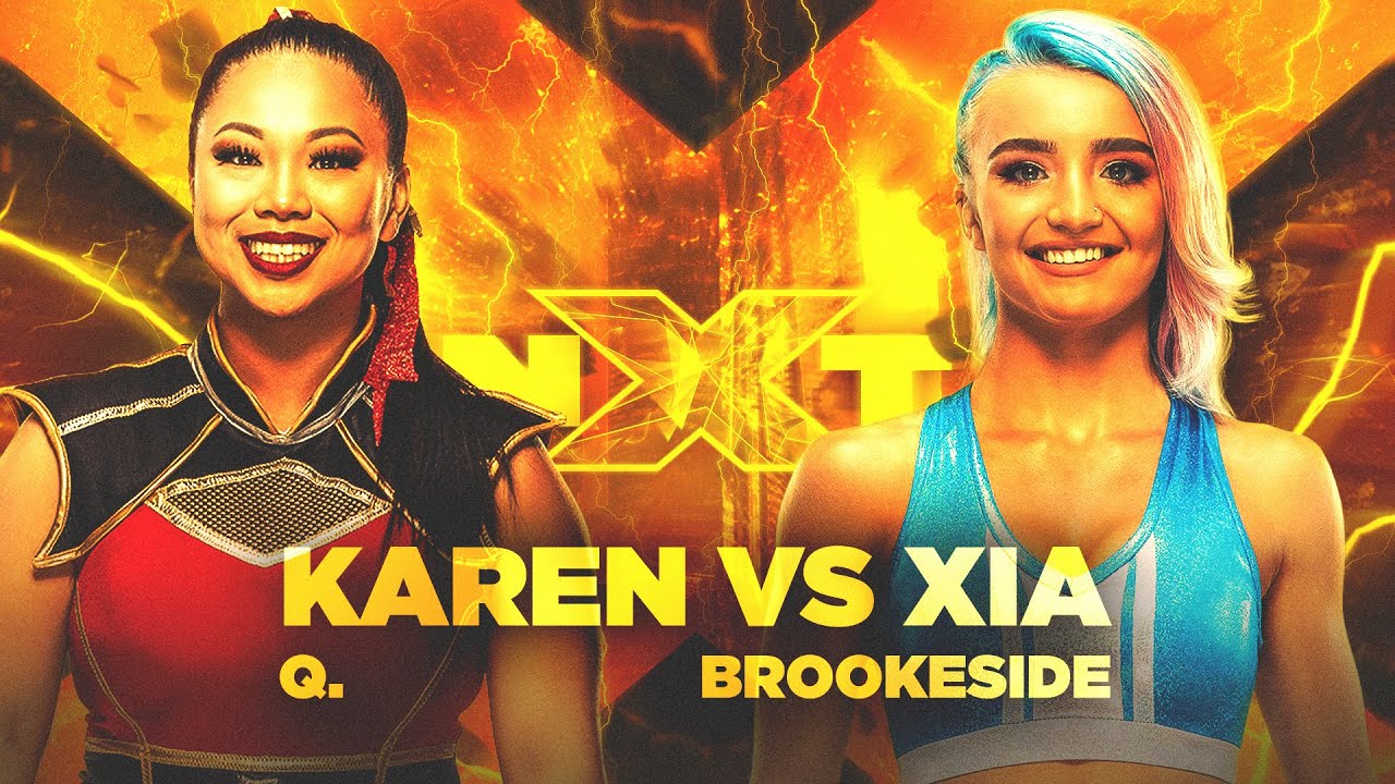 Wwe 2k20 Nxt Karen Q Vs Xia Brookside Xia Li Attacks Karen Q