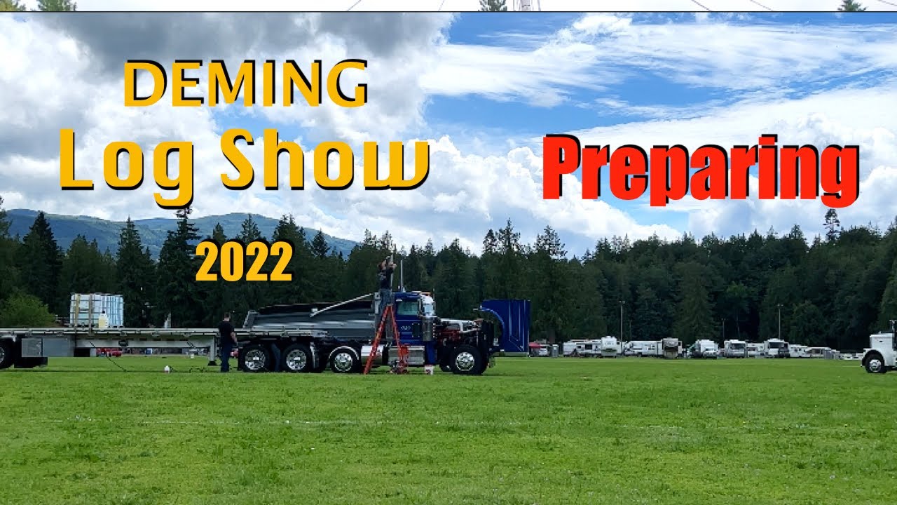 Deming Log Show Preparing for Opening Day 06/11 -- 06/12/2022 - YouTube