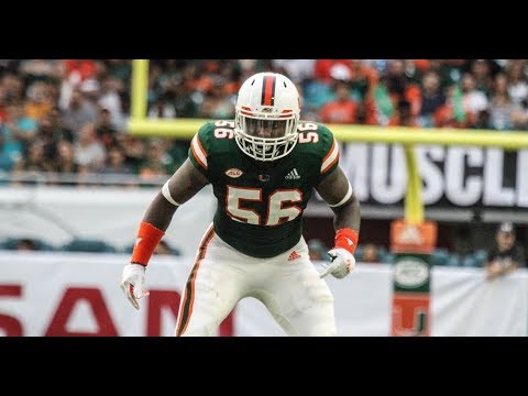 Michael Pinckney Miami Career Highlights - YouTube