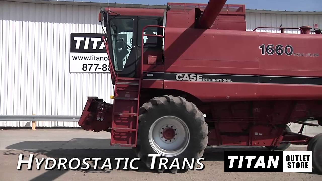 Case IH 1660 - Reverser, Rock Trap, 30.5R32 Combine Sold on ELS! - YouTube
