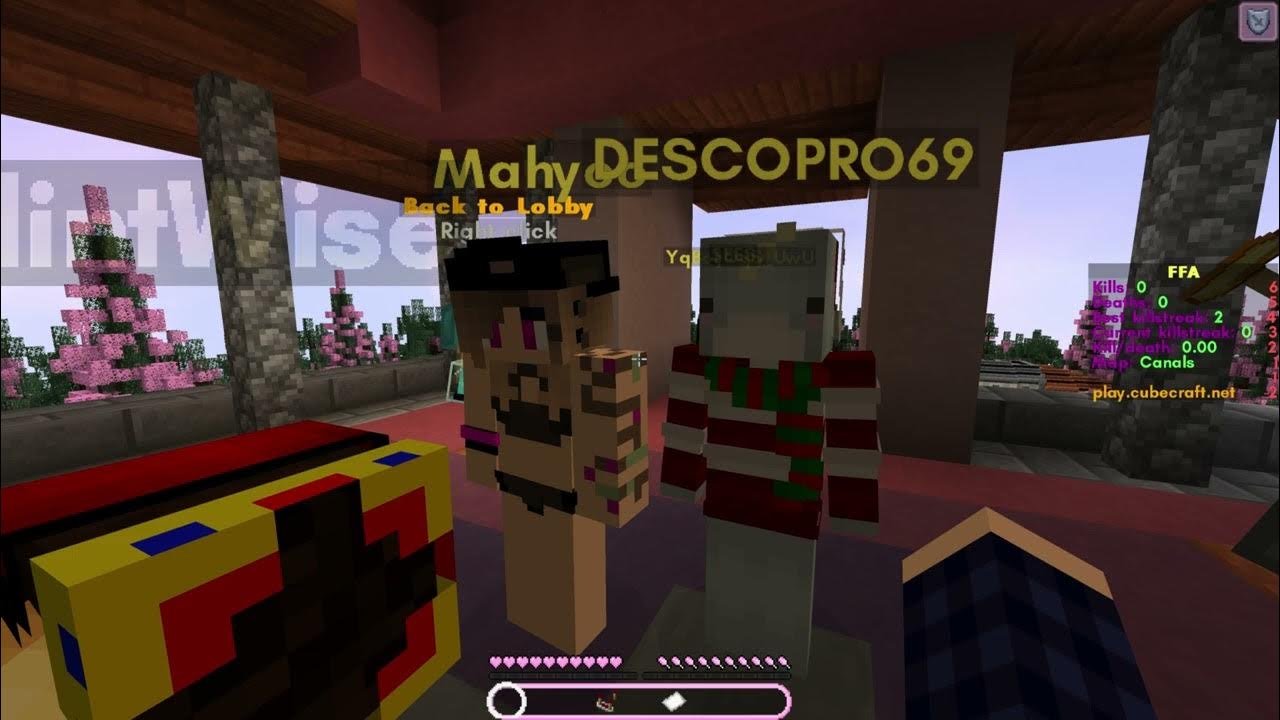 CubeCraft Java Screenshots - December 16, 2022 and December 19, 2022 ...