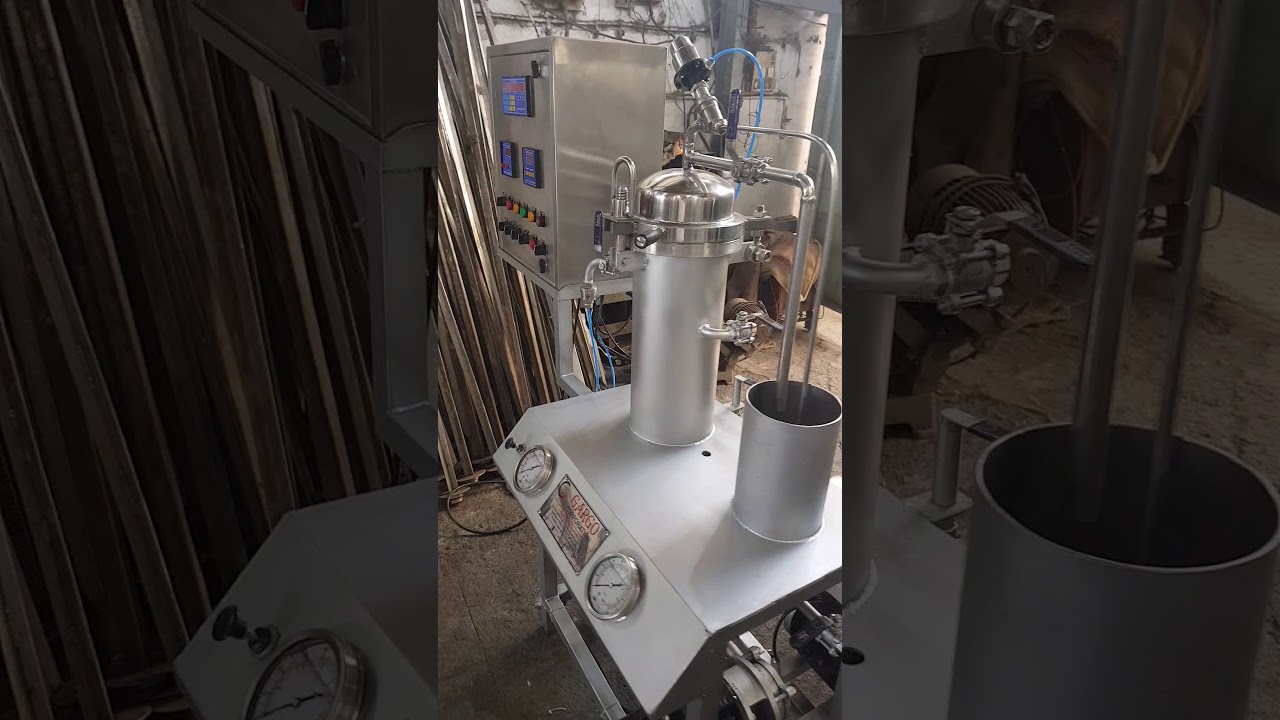 5 kg Cone dyeing machine - YouTube
