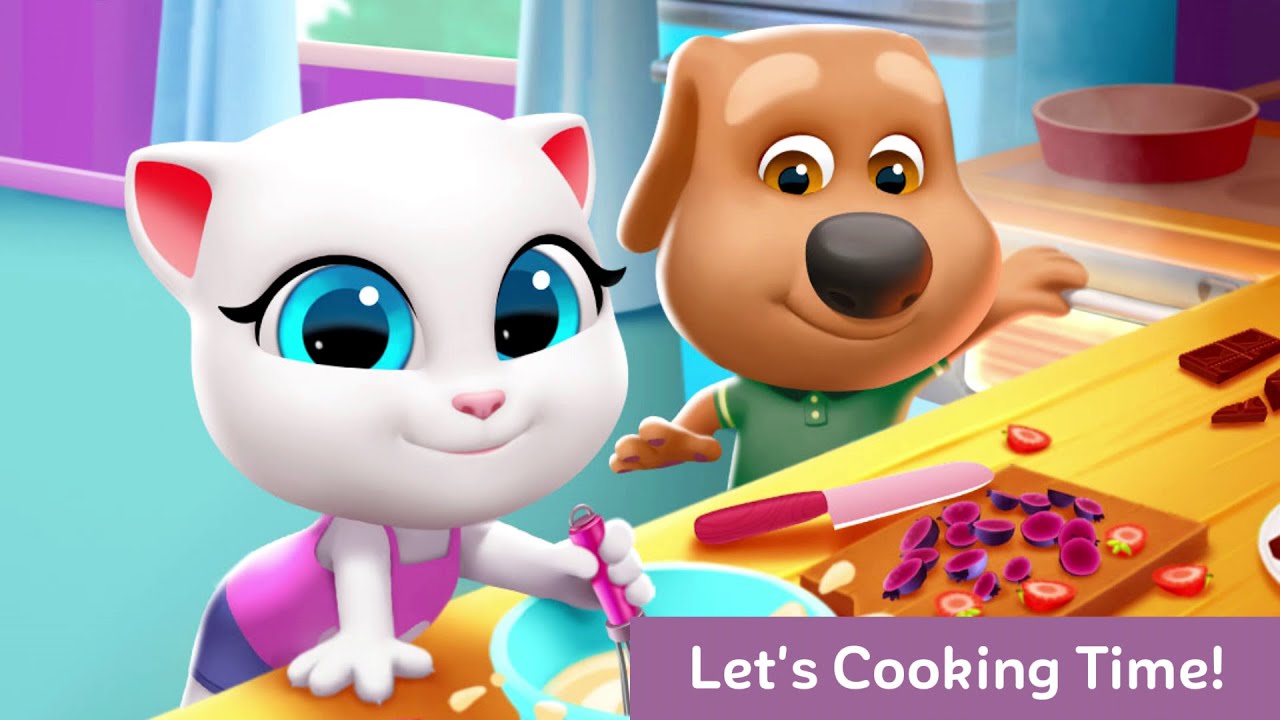 Let's Cooking Time! (My Talking Tom Friends) 🍽️🍳👩‍🍳 - YouTube
