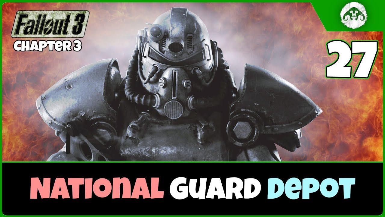 Fallout 3 (TTW / Ch.3) #27: National Guard Depot - YouTube