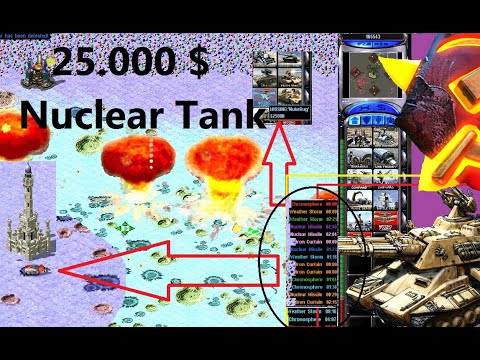 Red Alert 2 - Super Nuclear Tank - Very Enjoyed Game - YouTube