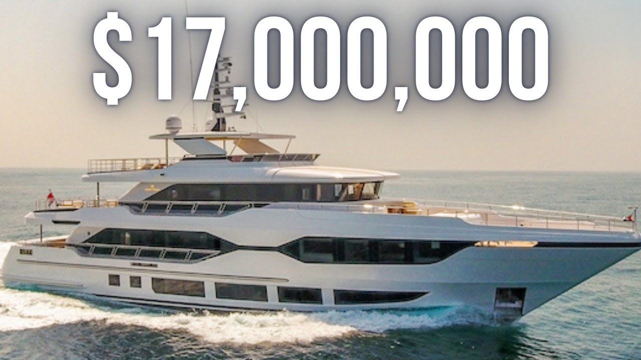 Inside a $17,000,000 Luxury SuperYacht | Majesty 120 Super Yacht Tour ...