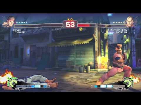 SSF4 - seruze (Ryu) VS. STRIPFIGHTERIV (Dan)