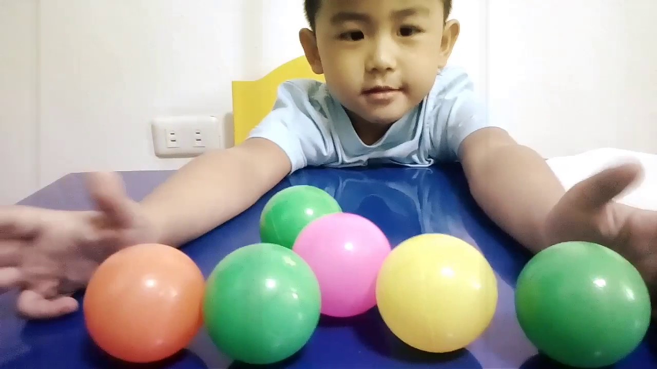 Toddler teaching kids how to count and have fun learning #7 - YouTube