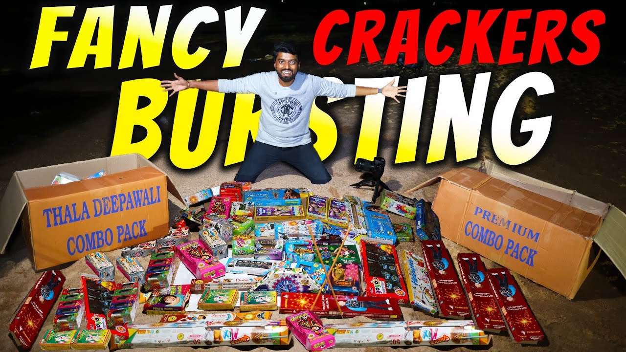 ULTIMATE Night FANCY CRACKERS 🧨 Bursting 🔥 Diwali பட்டாசு Gift Box 🎁 ...
