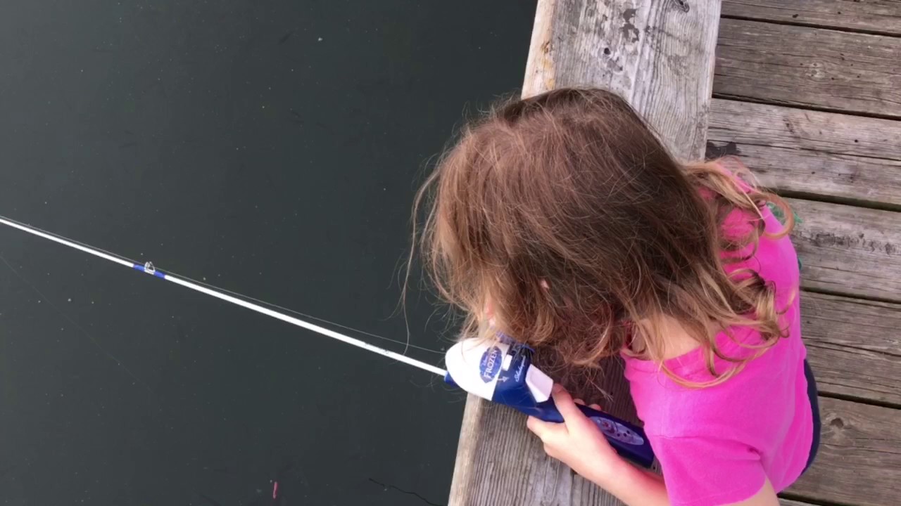 Elise First Fishing - YouTube