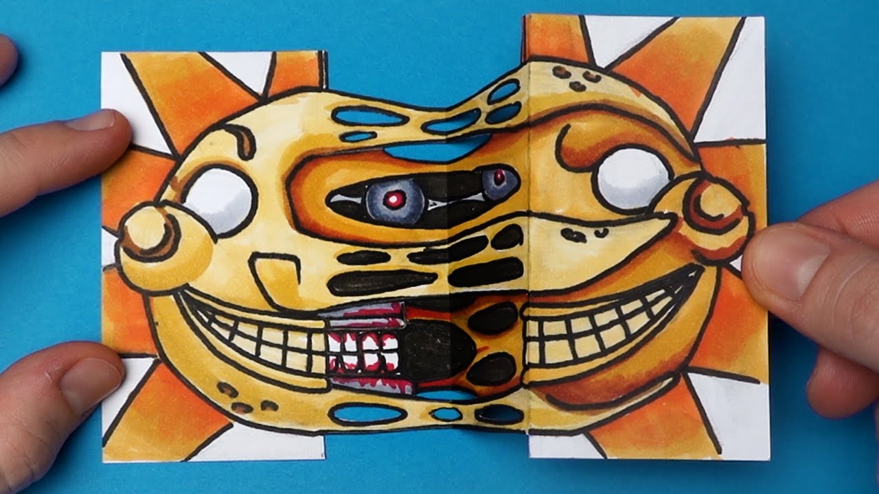 COOL DO's & DONT's SUNDROP - FNAF: SECURITY BREACH ARTS & PAPER CRAFTS ...