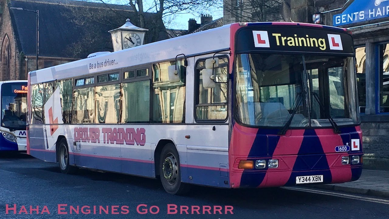 Bus Engines Starting Up 9 - YouTube