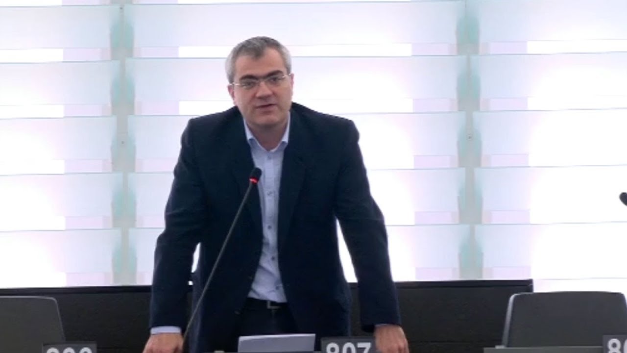 ΤΟΠΟΘΕΤΗΣΗ ΤΟΥ Κ. ΠΑΠΑΔΑΚΗ ΣΤΟ ΕΥΡΩΚΟΙΝΟΒΟΥΛΙΟ - YouTube