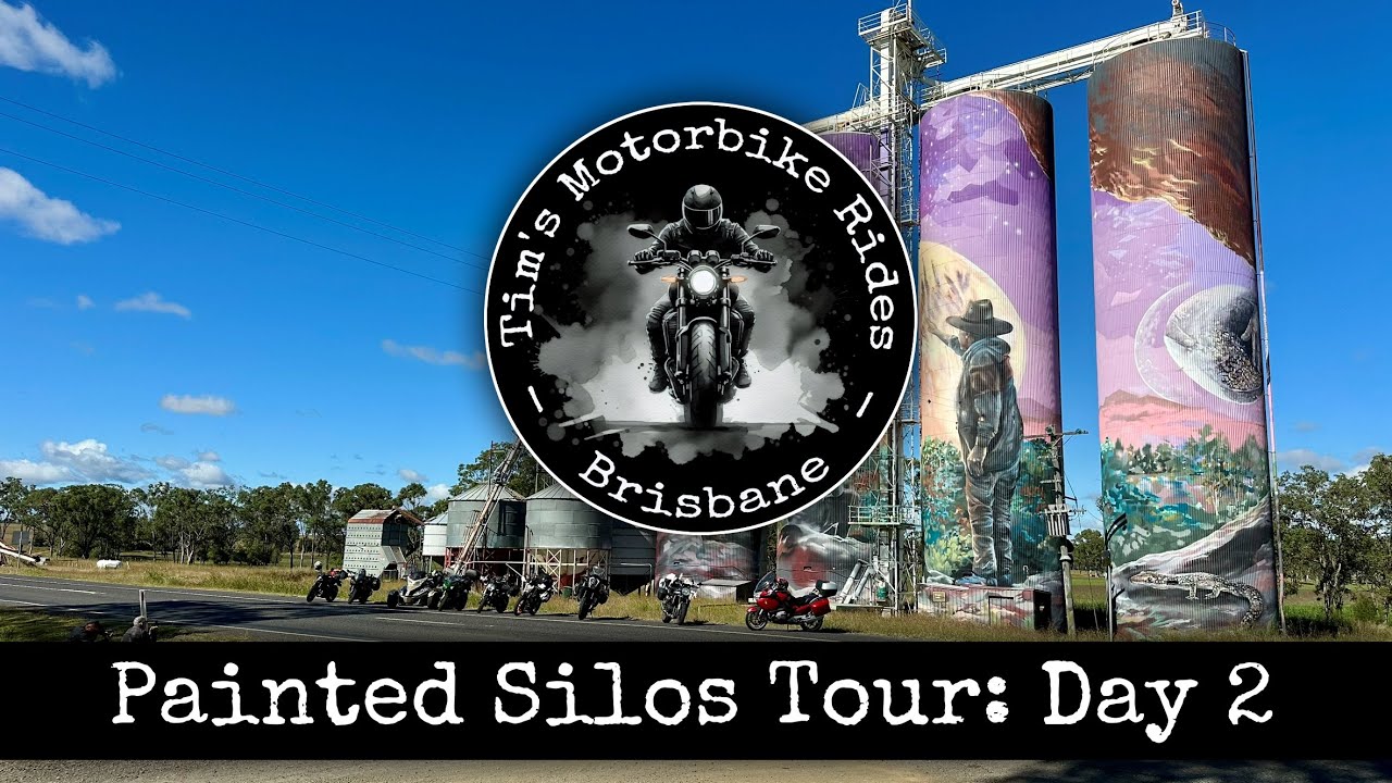 Painted Silos Tour – Day 2: Mount Perry to the Bunya Mountains - YouTube