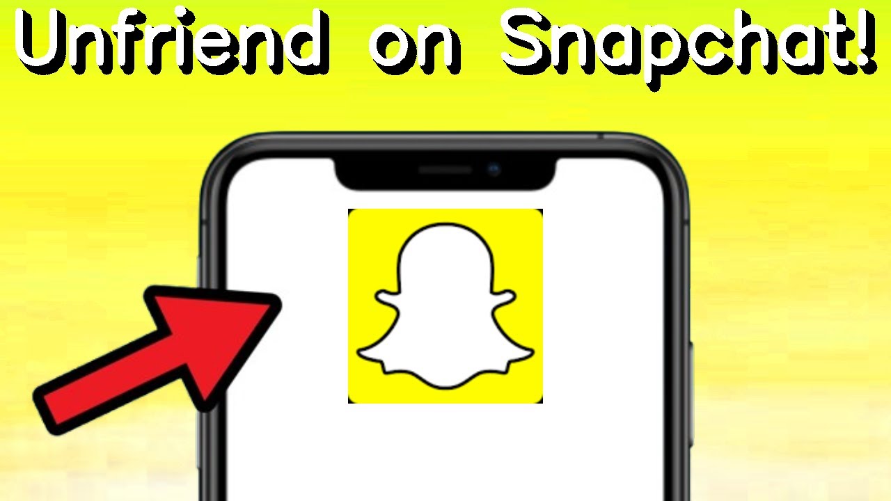 How to Unfriend Someone on Snapchat iPhone/Android 2025 - YouTube