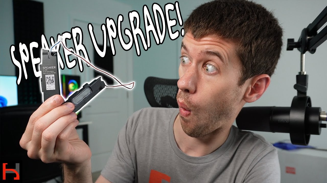 Upgraded Audio! Framework Laptop 80dB Speaker Swap - YouTube